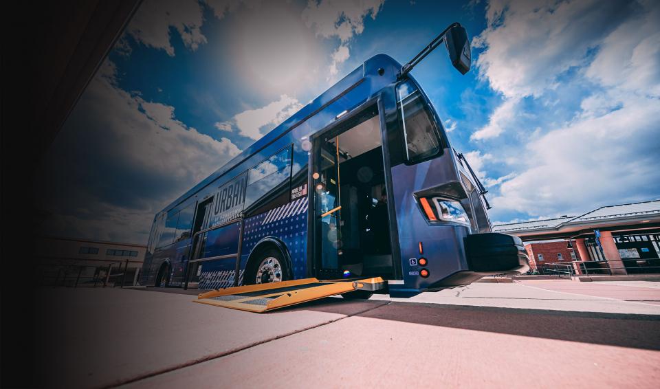 Low Floor Transit Bus